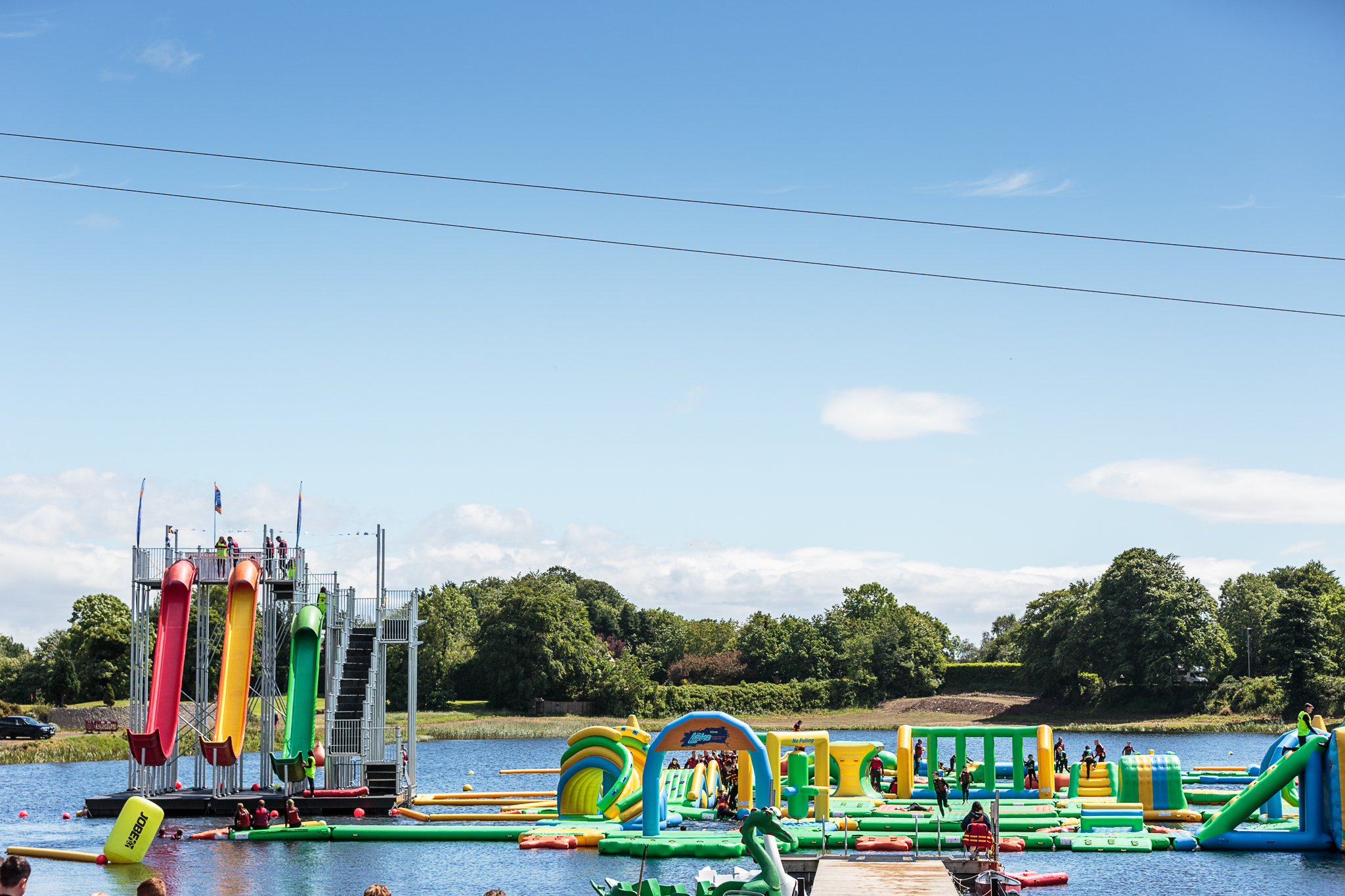 The Beast at the Lake - The Lake Kilrea Water Park Northern Ireland