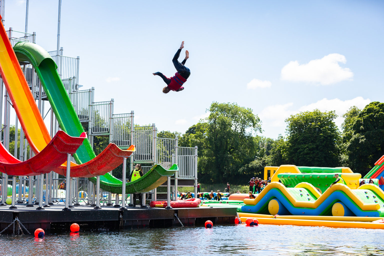 The Beast at the Lake - The Lake Kilrea Water Park Northern Ireland